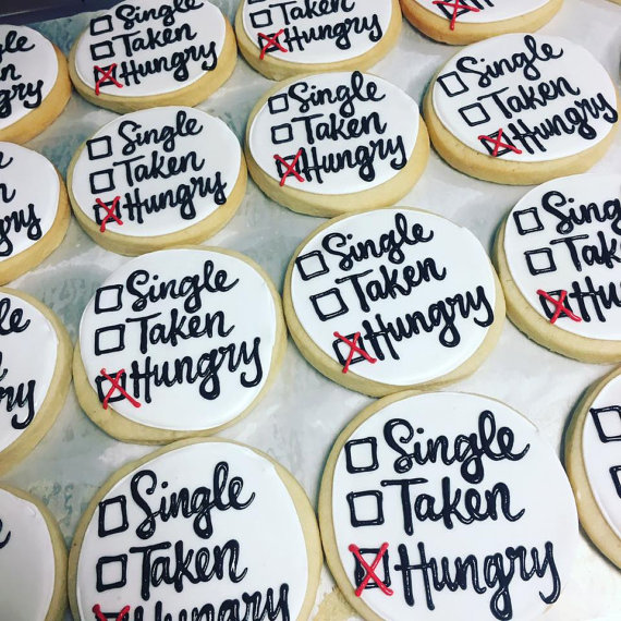 Single, Taken, Hungry Cookies - Hayley Cakes and Cookies Hayley Cakes ...