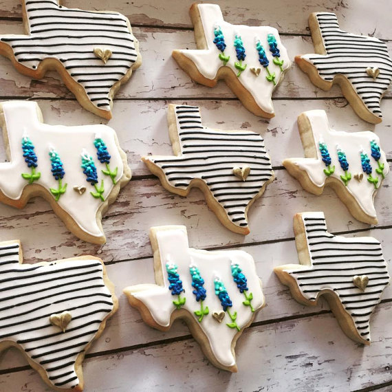 Texas Chic Gift Cookies - Hayley Cakes and Cookies Hayley Cakes and Cookies