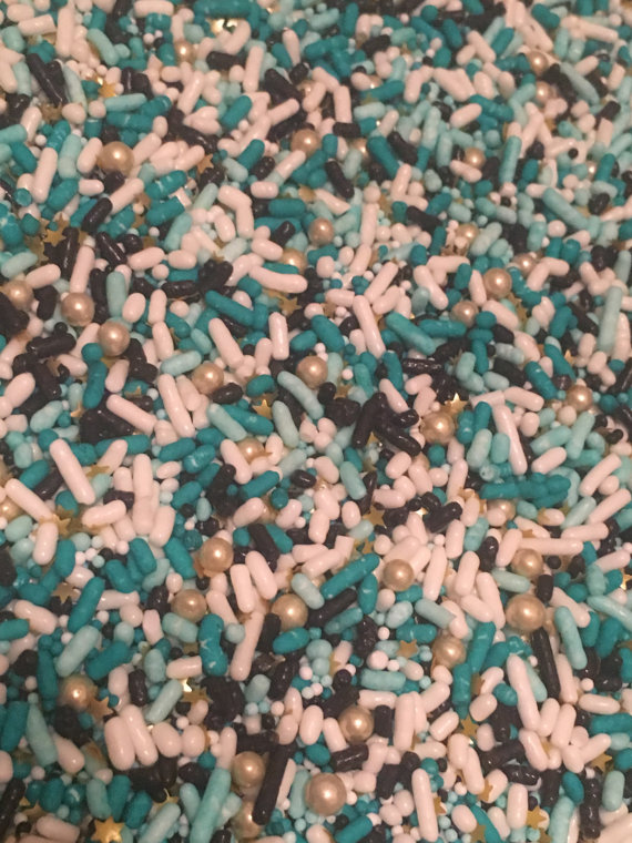 Turquoise Bling Sprankle Mix - Hayley Cakes and Cookies Hayley Cakes ...